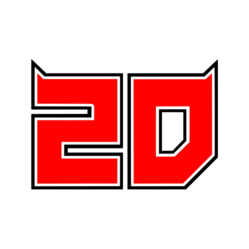 Autocollant 20 Quartararo - Autocollant Moto GP perso sur 123-stickers.com
